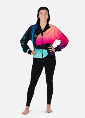 Custom Sports Team Warm-Up & Bomber Jackets, Personalised Dance ...