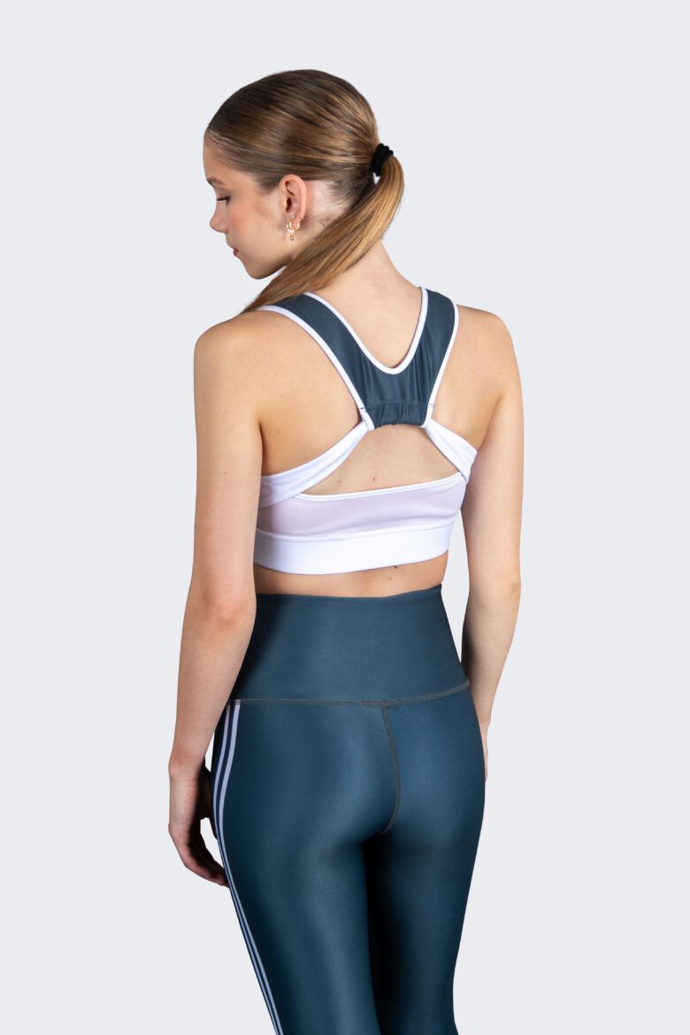 Evolution Reversible Sports Bra - Limelight Teamwear